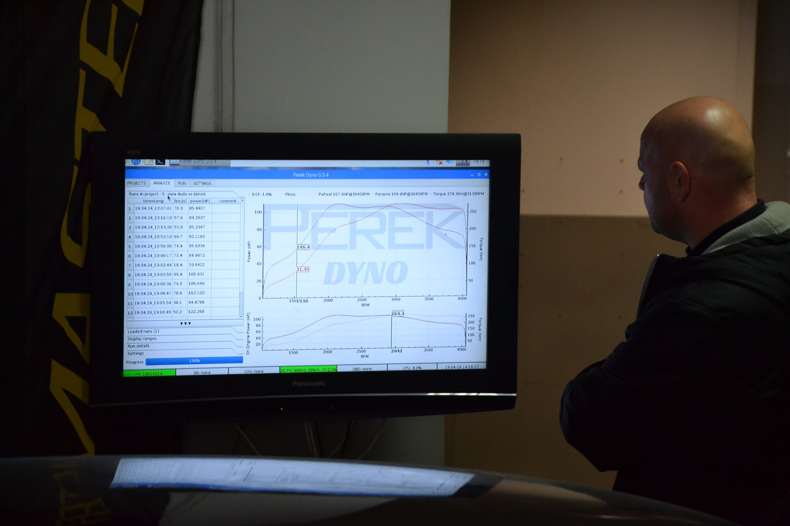 PEREK Dyno in TVN Turbo TV - Perek