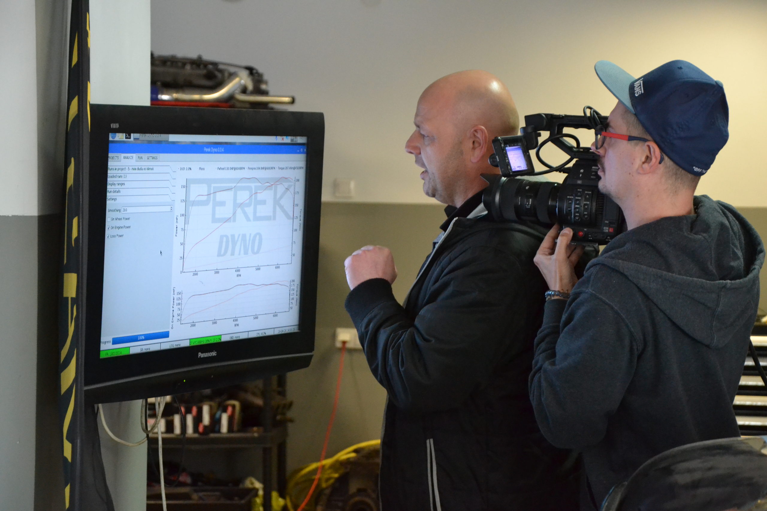 PEREK Dyno in TVN Turbo TV - Perek