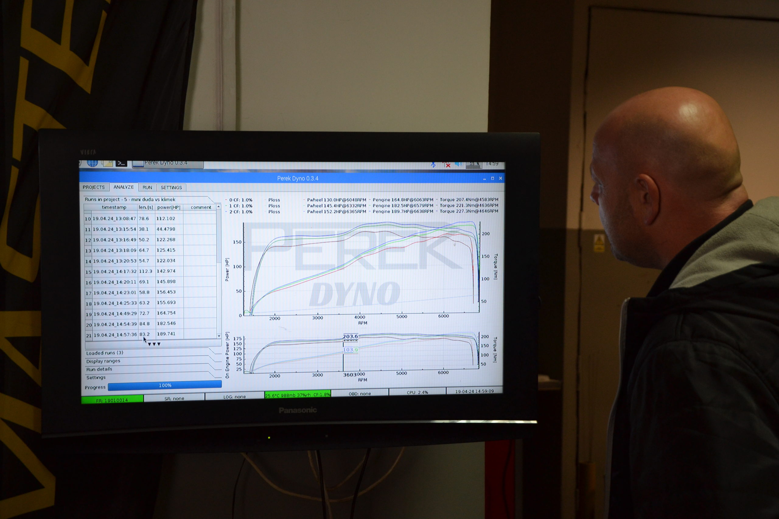 PEREK Dyno in TVN Turbo TV - Perek