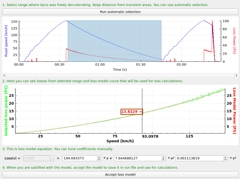 Dynamometer inertia considerations and calibration - Perek