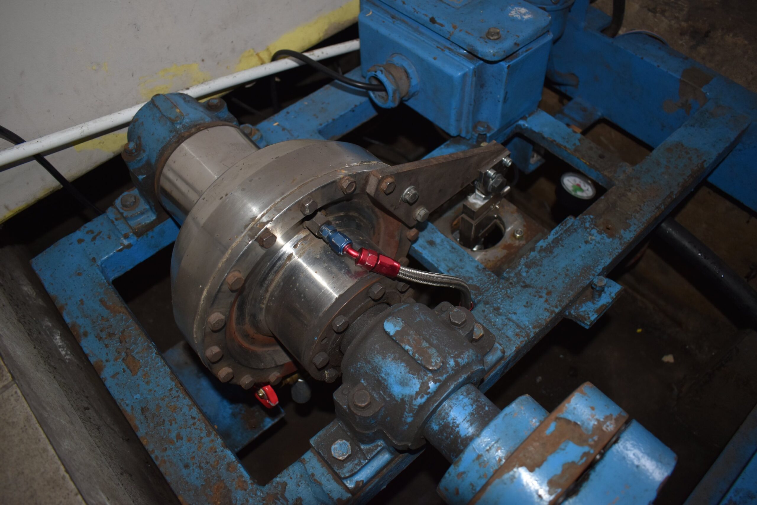 Water brake chassis dyno restoration - VIGA Auto Tuning - Perek