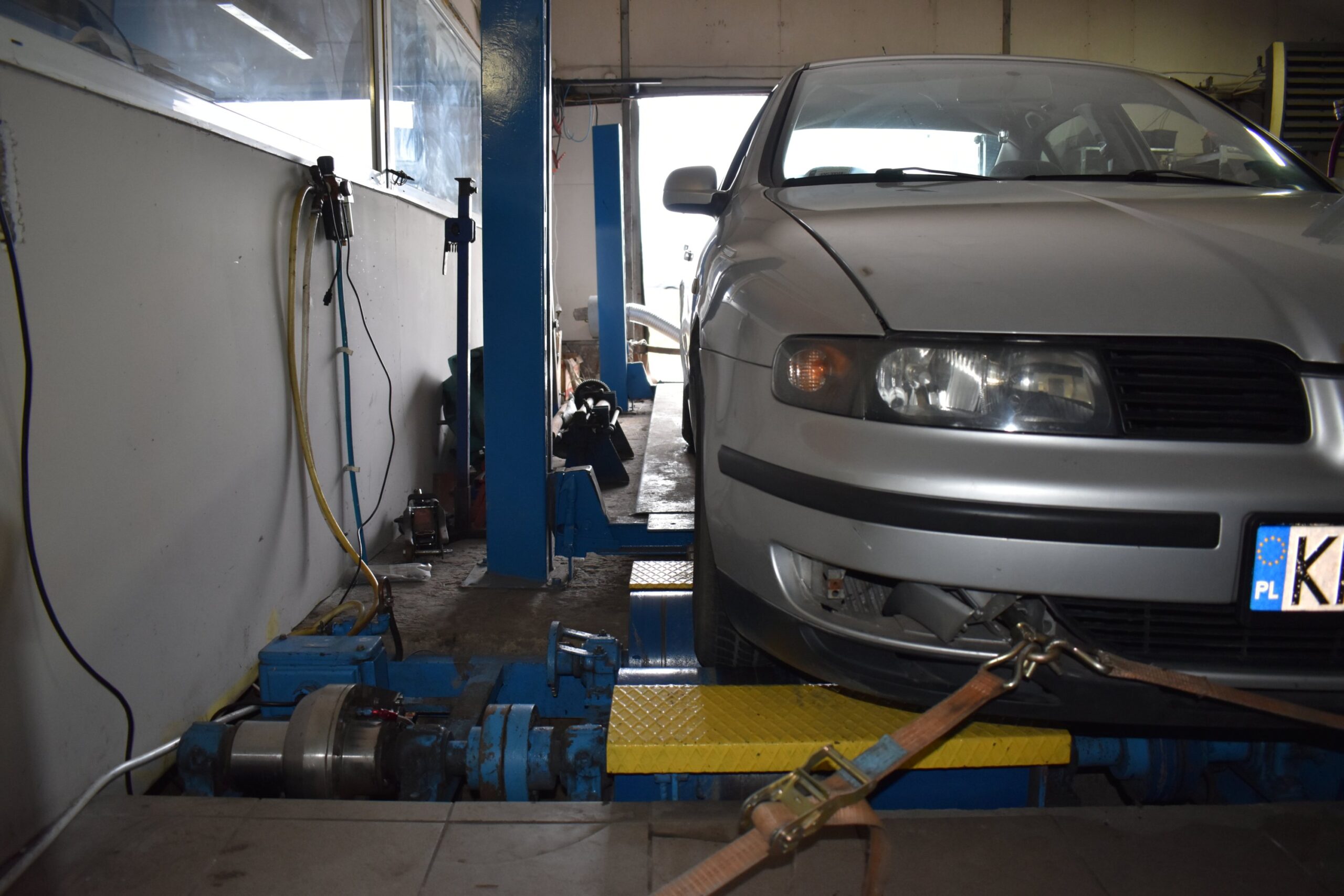 Water brake chassis dyno restoration - VIGA Auto Tuning - Perek
