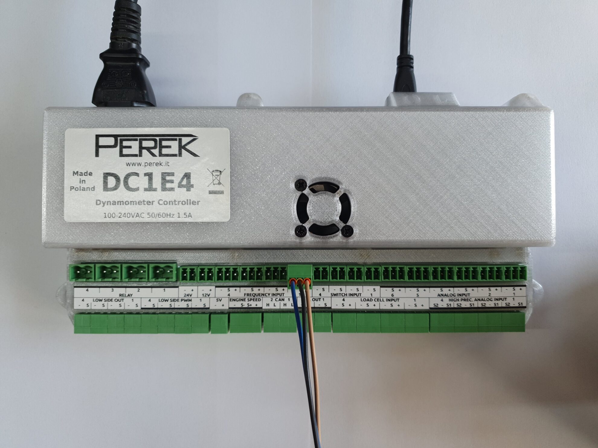 DC series Dynamometer Controller quick start guide - Perek