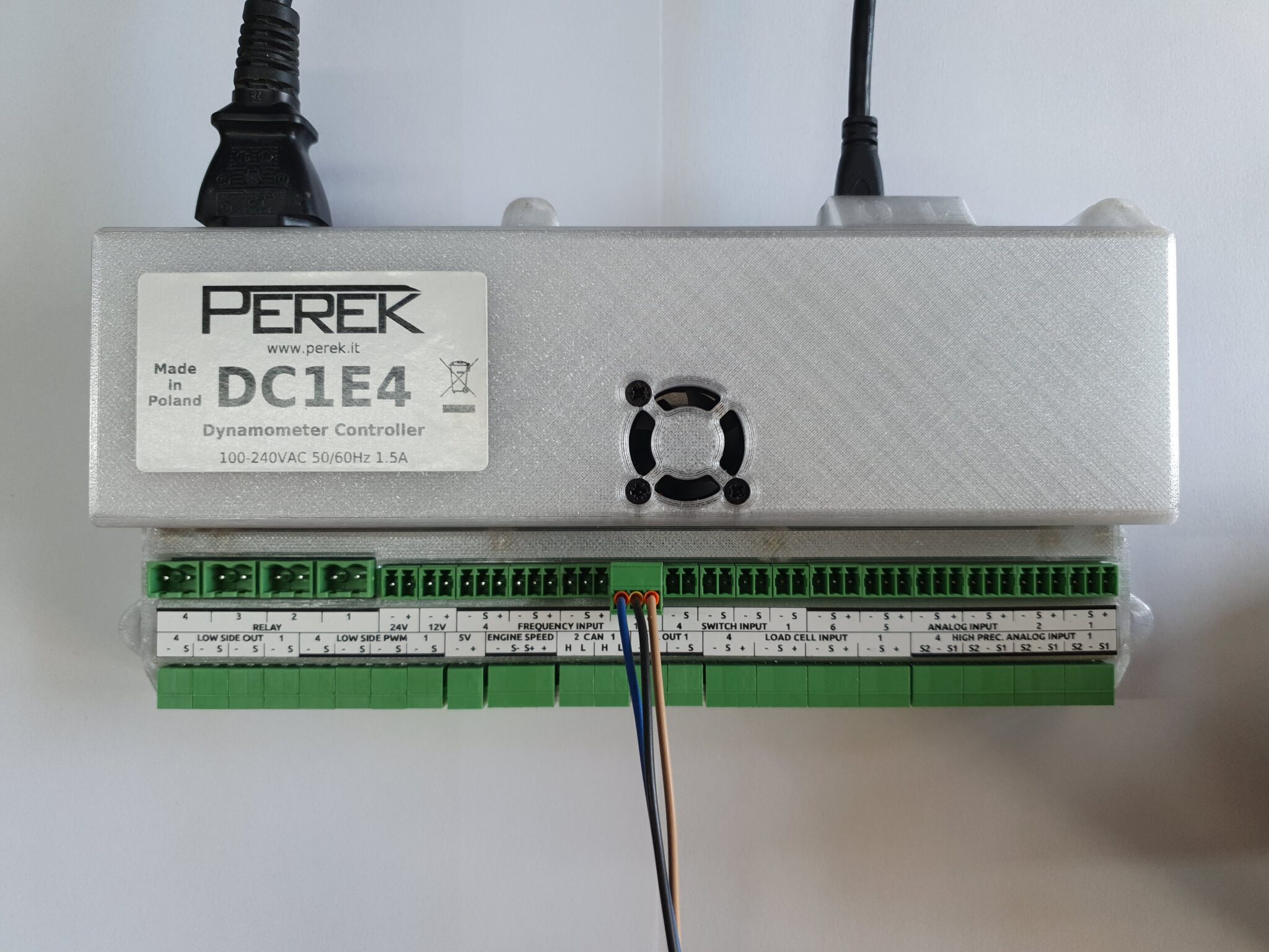 DC series Dynamometer Controller quick start guide - PEREK