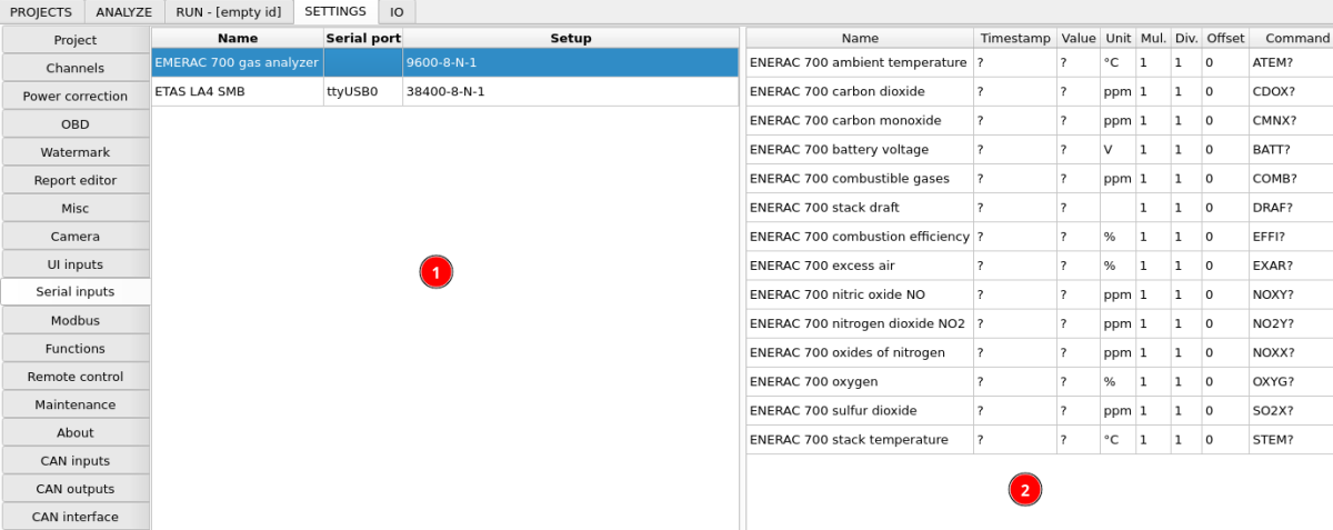 Dyno2 Dynamometer Software – serial inputs - Perek