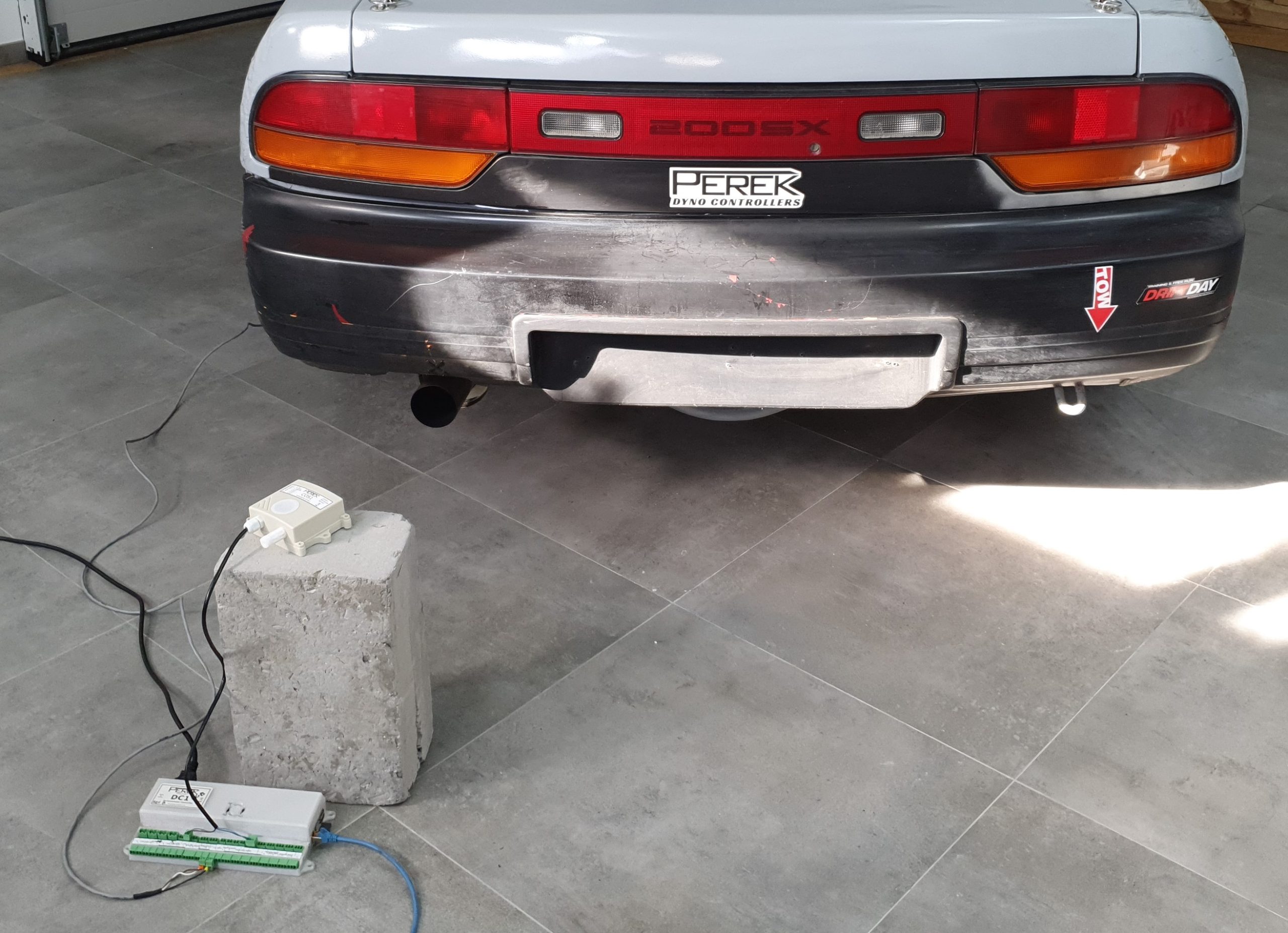 Carbon monoxide safety in dyno cell - Perek